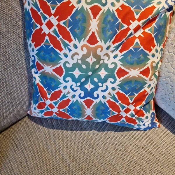 Abstract Cushion Cover|geometric Pillow Case|green Black Cushion Case ...