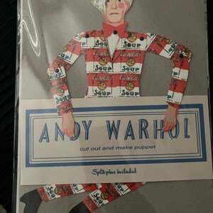 Pablo Picasso Puppet, Articulated Puppet, Cut Out and Make, Craft ...