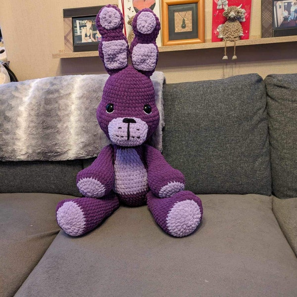 2in1 Big Top Rabid Rabbit Crochet Pattern DIGITAL PDF | Amigurumi ...