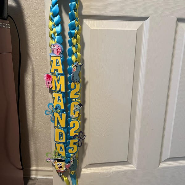 Spongebob Leis/ Graduation Leis 2025 - Etsy