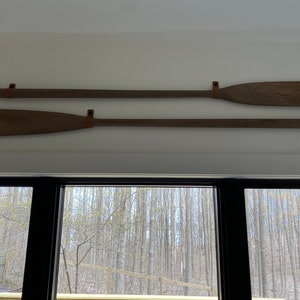 Leather Paddle Display Hanger Canoe Row Hook Wall Hanging - Etsy