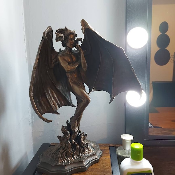 Lucifer Morning Star Statue | Mythological Deities Figurine | Fallen ...
