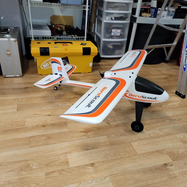 Aeroscout Tail Wheel Conversion Kit: Timberscout Mod, RC Plane Landing ...