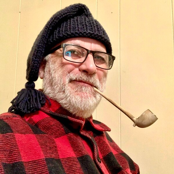 Pure Wool Voyageur Hand-knitted Cap - Liberty Cap - Coureur Des Bois ...