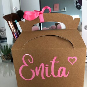 Small Personalised Gift Box, Custom Gift Box, Personalised Gift Box ...