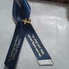 Custom Memorial Ribbons Pinned and Ready to Wear , Lapel Ribbons ...