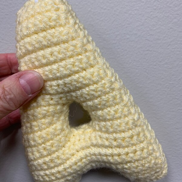 Crochet Pattern: Alphabet Capital Letters, Soft Letters, Play Letters ...