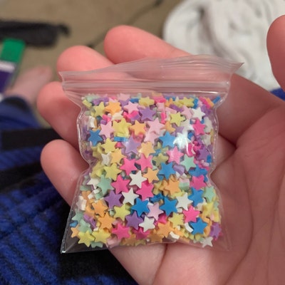 Rainbow Star Sprinkles for Slime Fake Sprinkles for Resin Inclusions ...
