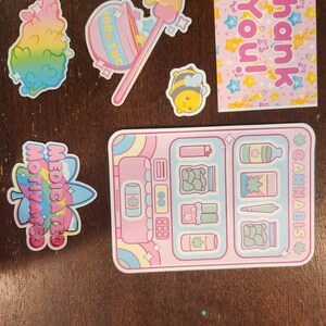 Magical Girl Fantasy Sticker Pack Cute Magical Laptop Stickers Cute ...