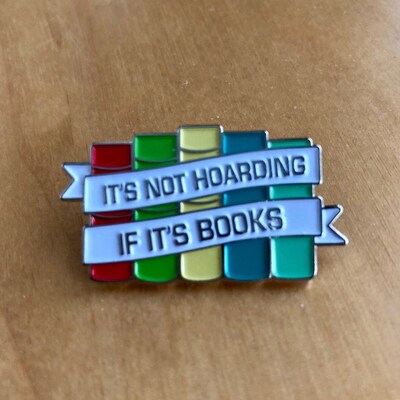 Book Enamel Pin Reading Pin Book Pin Enamel Pins Lapel Pin Lapel Pins ...
