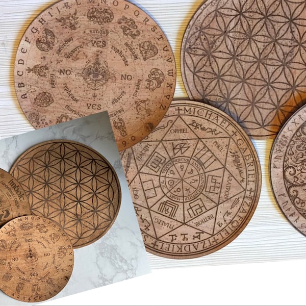 Rune Casting Board Norse Mythology Ratatoskr Viking Tree of Life Runic ...