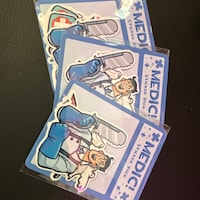 MEDIC TF2 Sticker Pack - Etsy Canada