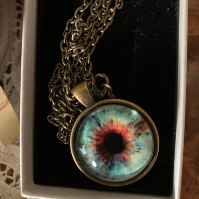 Eye Pendant Eye Necklace Eye Jewelry Friend Gift Everyday Necklace ...