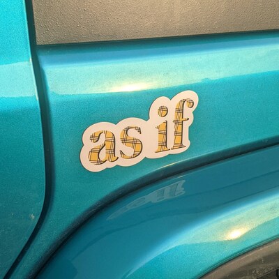 Cher Sticker, Clueless, Clueless Sticker, 90s Stickers, Phone Case ...