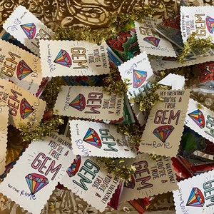 PRINTABLE Party Favor Tag, Ring Pop Party Favor Thank You Card, Easy ...