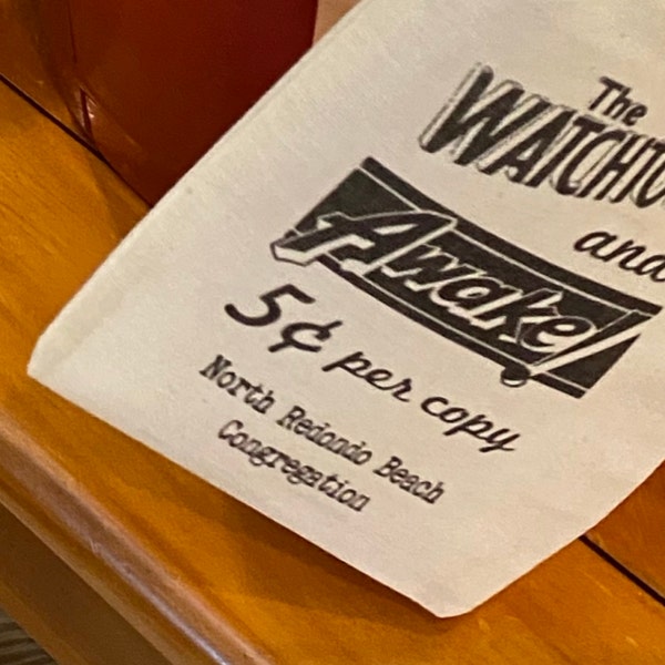 JW Gift Bags - Watchtower and Awake Pioneer Gift Bags - Etsy