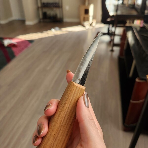 Premiumforge Wood Carving Gouges Forged Straight Rounded Chisels Spoon ...