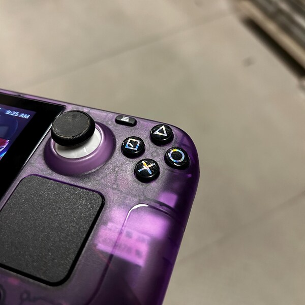 Anbernic RG35XX SP Grey/beige NES Mod Buttons and Sticker (device Not ...