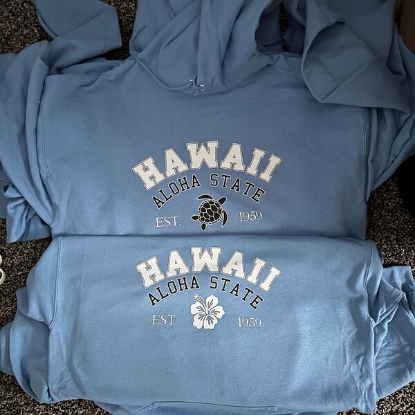 Aloha State Hawaii SVG Bundle | 3 Aloha State With Shaka, Turtle and ...