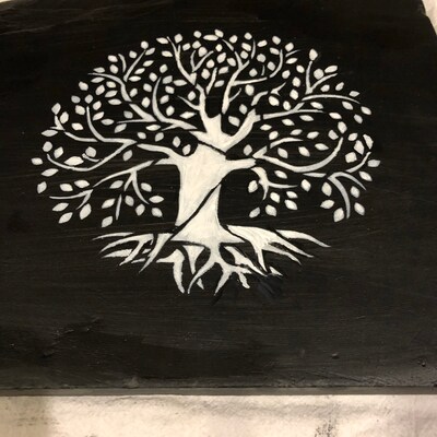 Tree of Life Stencil, Reusable Tree of Life Stencils for Painting, Tree ...