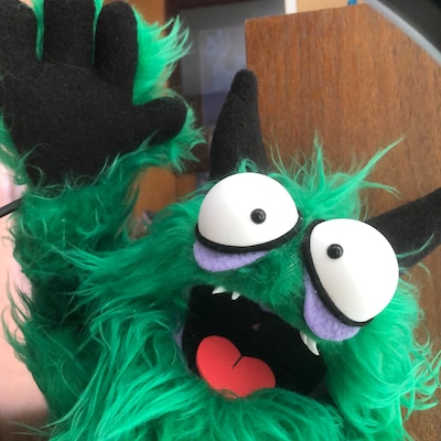 Lao,the Buddhist Monk, Hand Puppet - Etsy