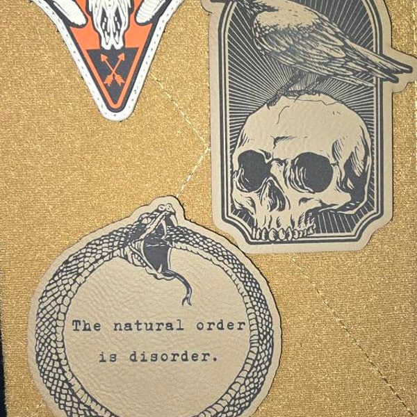 Memento Mori Morale Patch ,grim Reaper With Nods Patch, Goon Patch ...