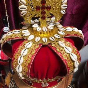 Shango Crown Corona Shango Tools Santeria Orishas Afrocuban Religion - Etsy