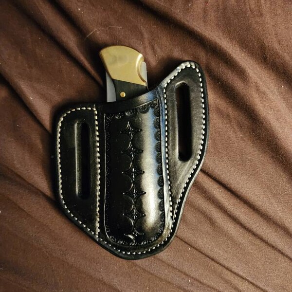 Buck 112 Leather Pancake Knife Sheath - Etsy