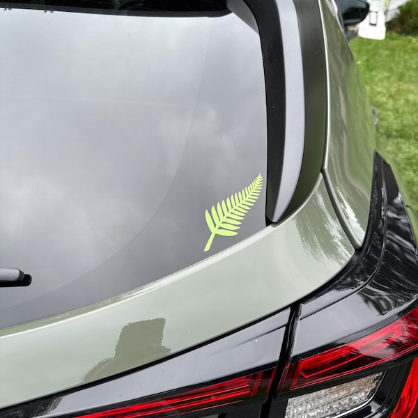 New Zealand Silver Fern Vinyl Decal Sticker Kiwi - Etsy