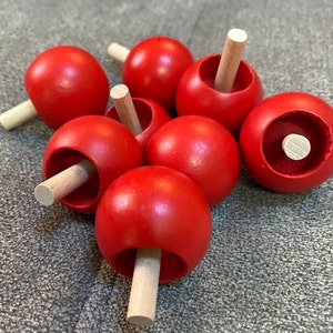 100 1 Maple Wood Ball Wood Balls Sorting Games | Etsy