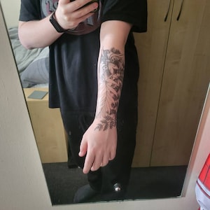 Klаus Hаrgrеeves Temporary Tattoos Realistic Hello, Goodbye, Umbrella ...