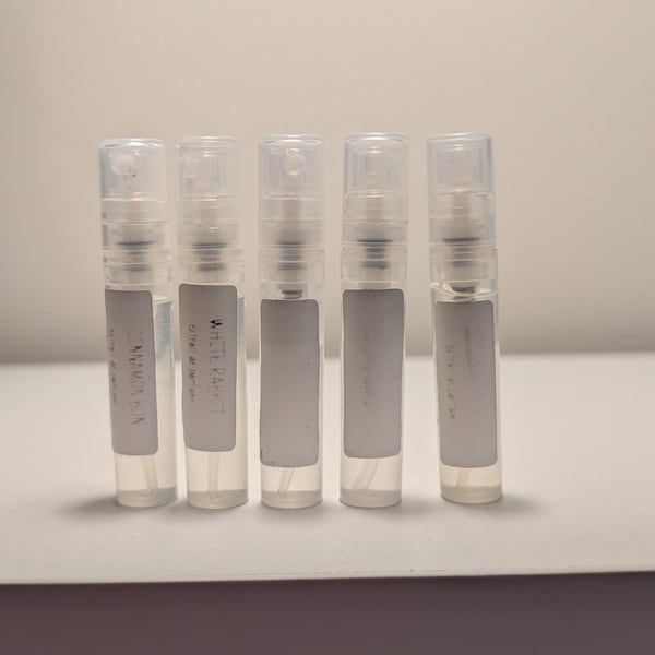 Perfume Samples - Perfume Discovery Set - Five Mini 3 Ml Perfumes ...