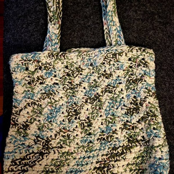 Shell Stitch Market Tote Bag - Crochet PATTERN PDF - Eco-friendly ...