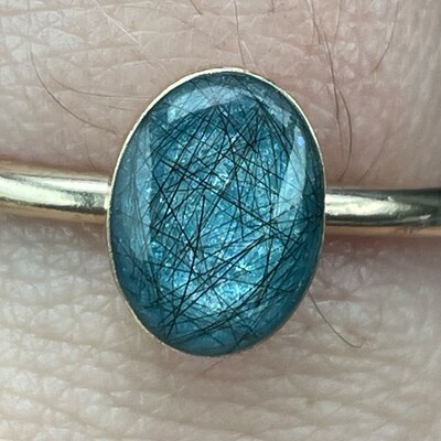 Hair Keepsake Ring Pet Hair Ring Lock of Hair Keepsake Hair Memorial ...