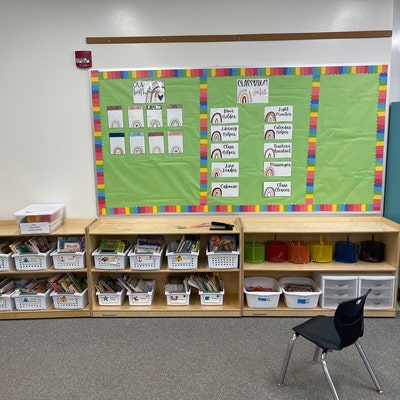 BOHO RAINBOW Birthday Chart Editable Neutral Rainbow Classroom Decor ...