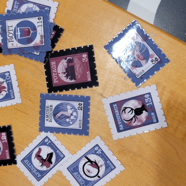 Hannibal S1 Sticker Stamps - Etsy