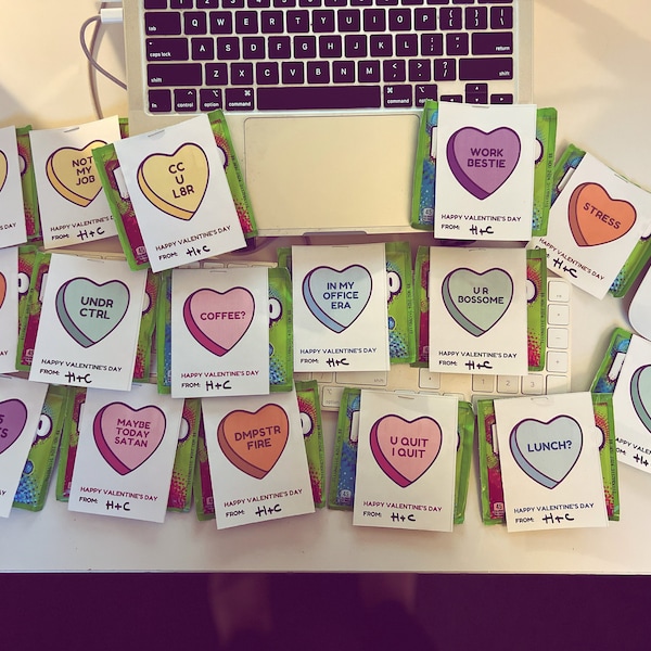 Funny Employee Appreciation Day Gift Tags, Set of 18 Printable Cards ...