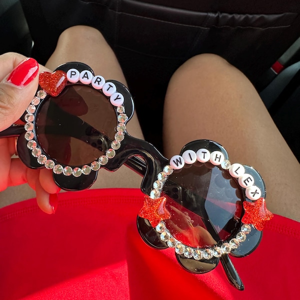 Fun Bling Rhinestone Girls Trip Party Sunnies womens Sunglasses Concert ...