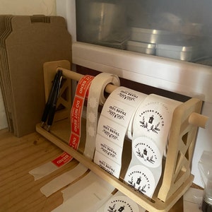 CLEARANCE Sticker / Packaging Sticker / Label Holder Organizer Desk ...