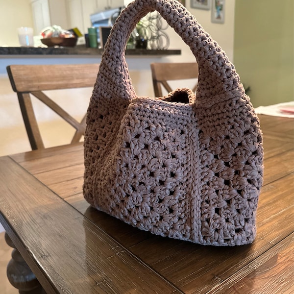 CROCHET PATTERN SAHARA Crochet Bag Pattern Raffia Bag Crochet Purse ...