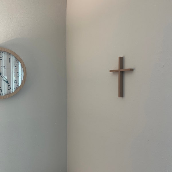 Cross, Wall Cross, Cross Decor, Minimalist Cross, Religious Cross, Wall ...
