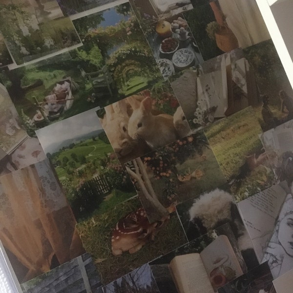 COTTAGECORE Wall Collage Kit - 50/85/125/165/200 PCS - VSCO, Trendy ...