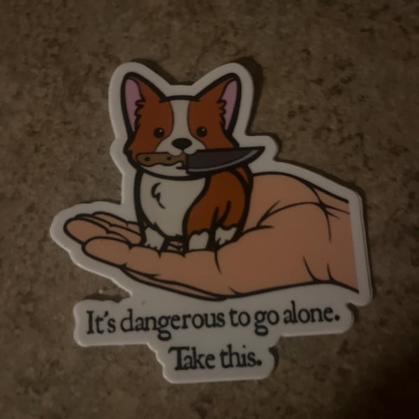 Chaotic Potato D&D Vinyl Sticker, Dishwasher Safe, Dungeons and Dragons ...