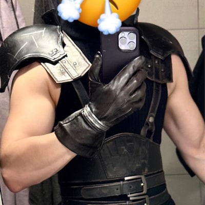 Leather Armor Wolf Shoulder Tassets Belt Armor Spaulders - Etsy