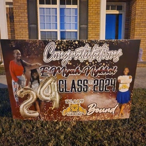 FAMU GRADUATION LAWN Sign Personalized Graduation Lawn Sign Customized ...