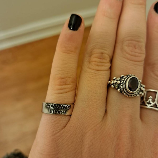 Halloween Ring Everyday is Halloween Ring / Womens Rings Mens Rings ...