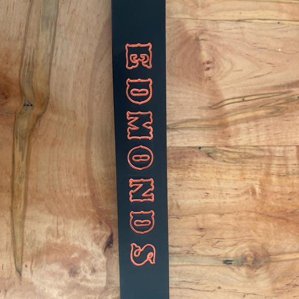 Custom Leather Double Prong Hole Belt - Etsy