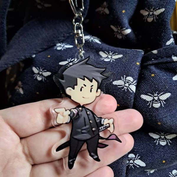 Ace Attorney Acrylic Keychains - Etsy