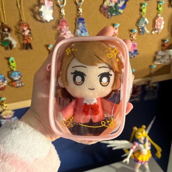 Chiikawa Heart Hachiware Magnetic Keychain - Etsy