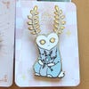 Blupee & Bubbul Gem Enamel Pin - Bobble Interactive Pin - Cute Bunny ...